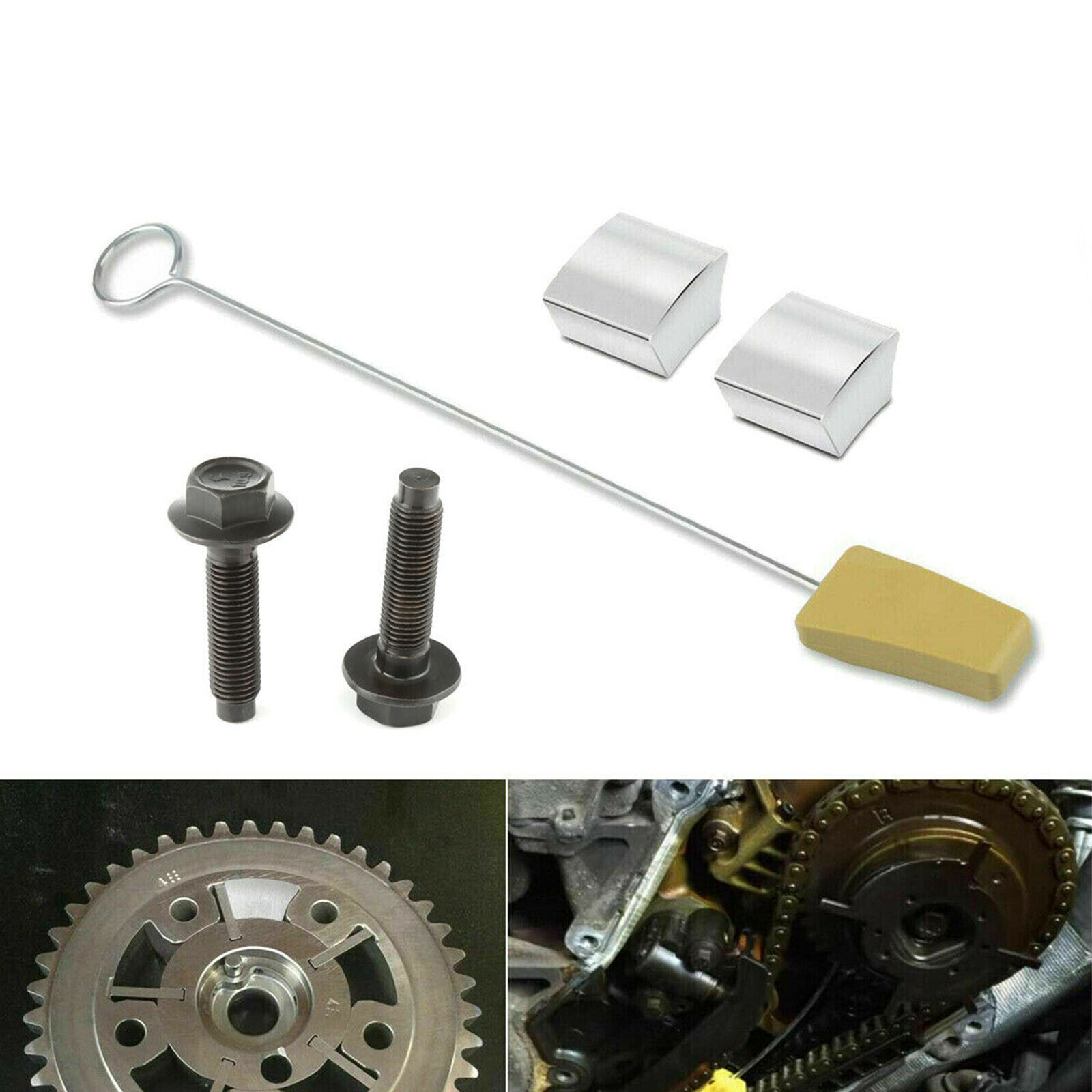 Cam Phaser Lock Out Camshaft Timing Mounting Bolt for Ford F150 4.6 5.4 ...