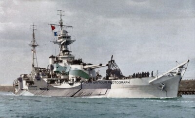 ROYAL NAVY ROBERTS CLASS MONITOR HMS ABERCROMBIE - RIVER TYNE 1943 | eBay