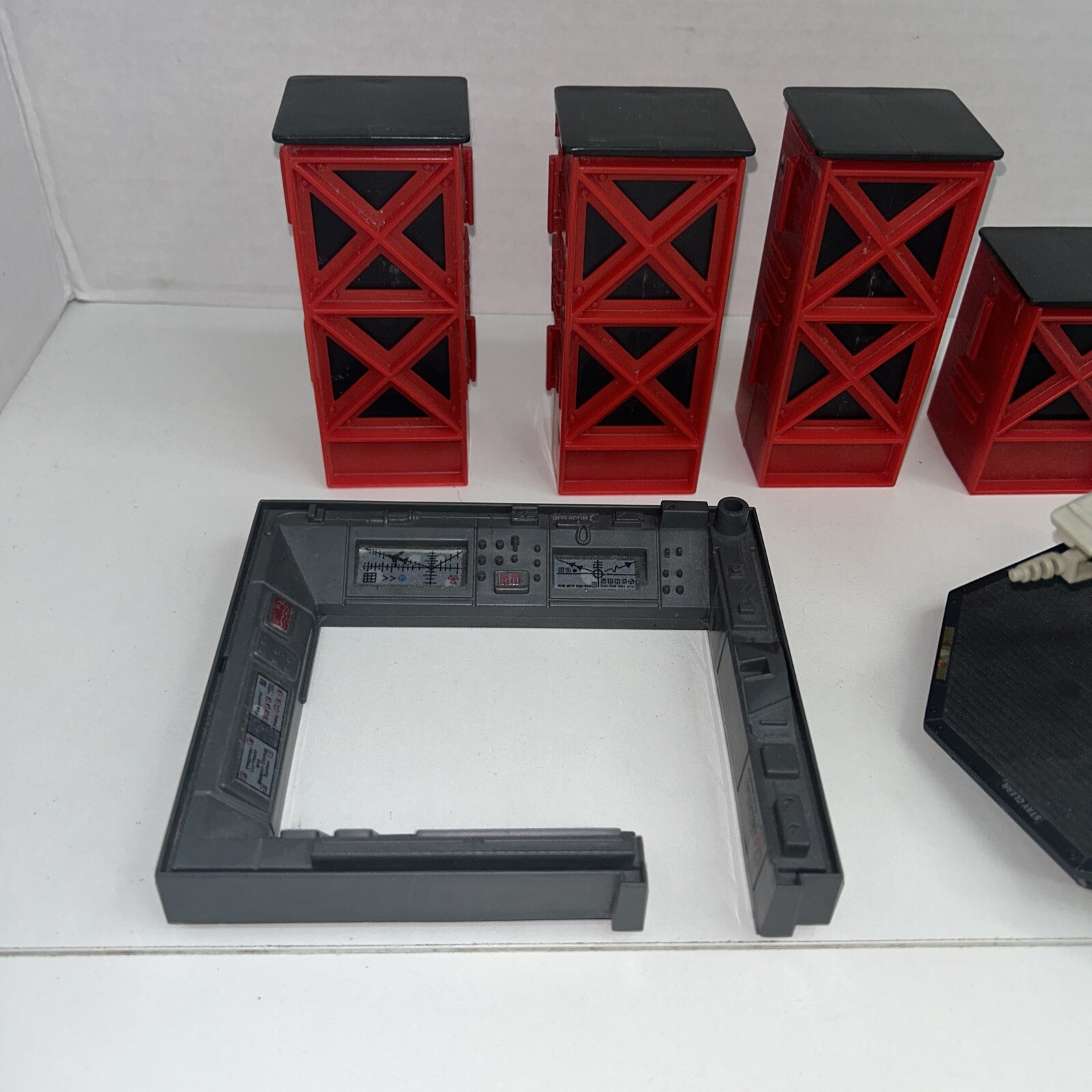Gi Joe Tactical Battle Platform Lot 1985 Parts Vintage Hasbro 3.75 ARAH ...