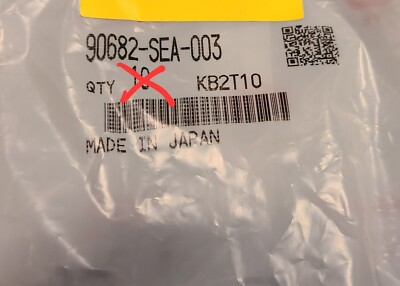 Honda 90682-SEA-003 Clip Tapping Screw (5MM) | eBay