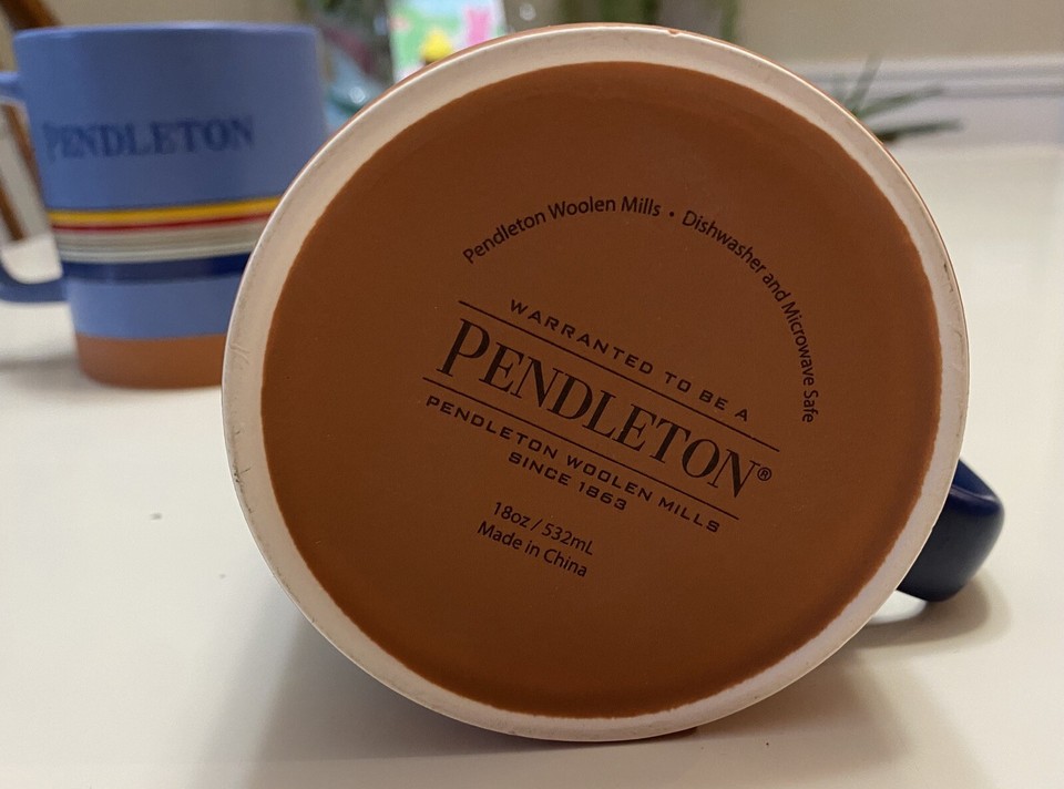 2 Pendleton National Park Collector Mugs - Limited Edition Woolen Mills ...