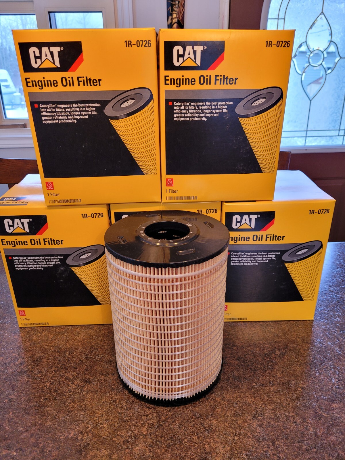 CATERPILLAR 1R0726 - cross reference oil filters | oilfilter ...