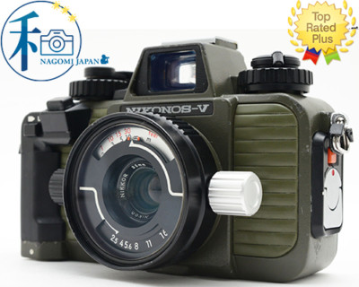 [NEAR MINT] Nikon Nikonos V Olive Green Underwater Film Camera 35mm F2 ...