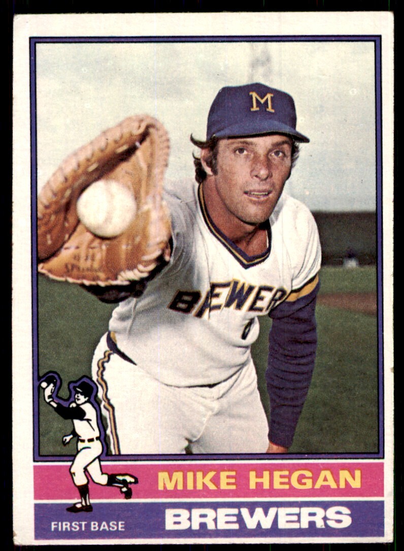 1976 Topps Mike Hegan Baseball Cards #377 | eBay