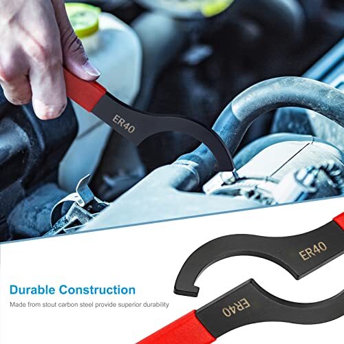 Spanner Wrench Set 4pcs Coilover Wrench C-Shape Shock Spanner Wrench ...