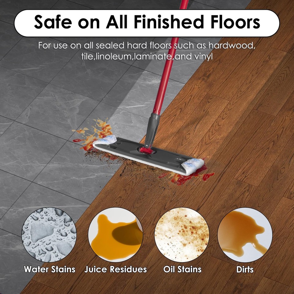 (3 Pack) H2prO Replacement Mop Pads Compatible with O-Cedar H2prO Mop ...
