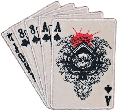 ACE OF SPADE DEAD MANS HAND DESERT TACTICAL ARMY HOOK MORALE PATCH | eBay
