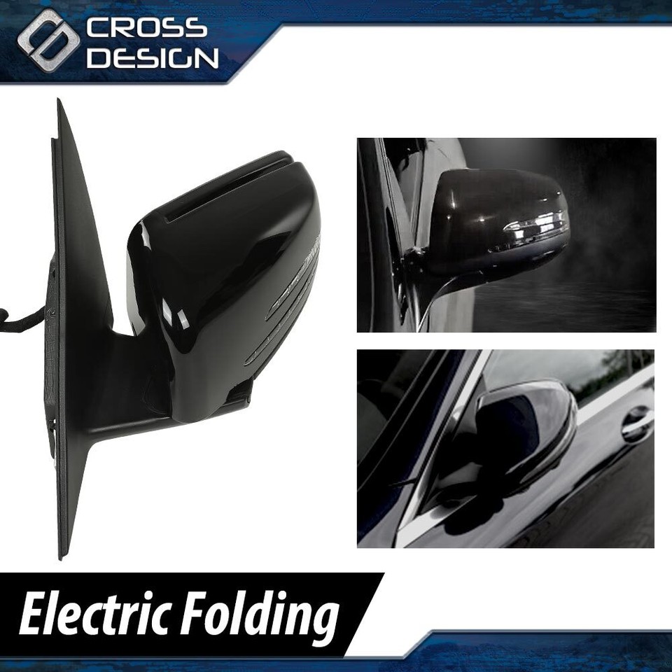 Pair Rear View Mirror Side Fit For Mercedes C300 Benz C-Class W204 C200 ...