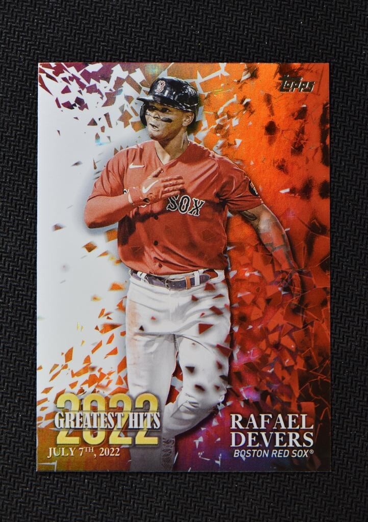 2023 Series 1 2022 Greatest Hits #22GH-7 Rafael Devers - Boston Red Sox ...