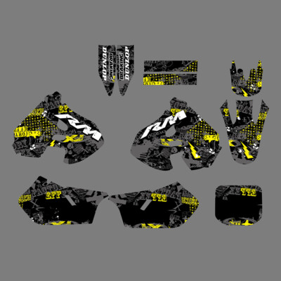 1996-2000 Suzuki RM125 RM250 Graphics Stickers Kit Decal | China ...