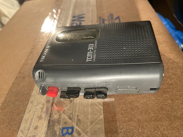 Sony Tcm-313 Cassette-corder Tape Voice Recorder Player Walkman for ...