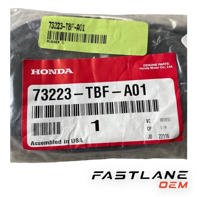 Genuine Honda Rubber C 73223TBFA01 / 73223-tbf-a01 OEM for sale online ...