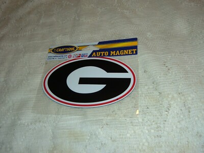 UNIVERSITY OF GEORGIA POWER G LOGO 6" MAGNET NEW FACTORY SEALED | eBay
