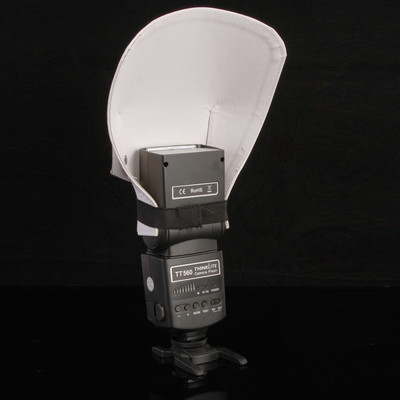 Universal Flash Bounce Reflector Diffuser for Canon Nikon Pentax Sony ...