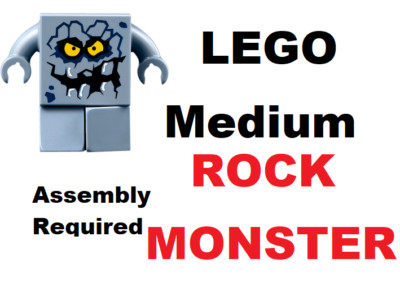 LEGO Rock Monster MEDIUM Scary Boulder Face New Creature NEXO Critter ...