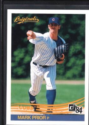 MARK PRIOR 2002 DONRUSS ORIGINALS #206 AQUEOUS GLOSSY CUBS SP RARE | eBay
