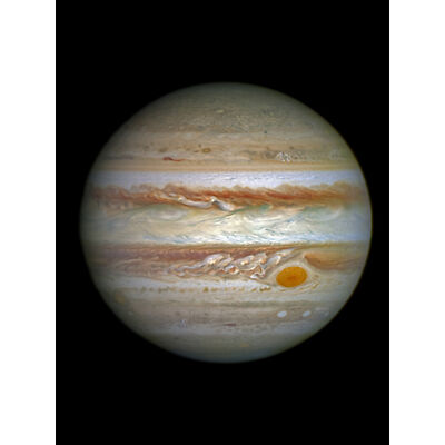 Hubble Space Telescope Jupiter WFC3/UVIS Great Red Spot Art Canvas ...