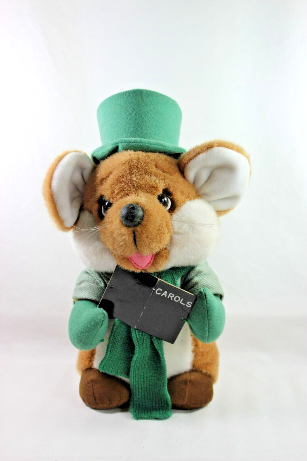 Applause Chris Mouse Plush Christmas Mouse Caroler 1988 | eBay