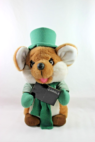 Applause Chris Mouse Plush Christmas Mouse Caroler 1988 | eBay
