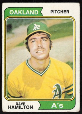 1974 Topps #633 Dave Hamilton - $1 SHIPPING (JB4) | eBay