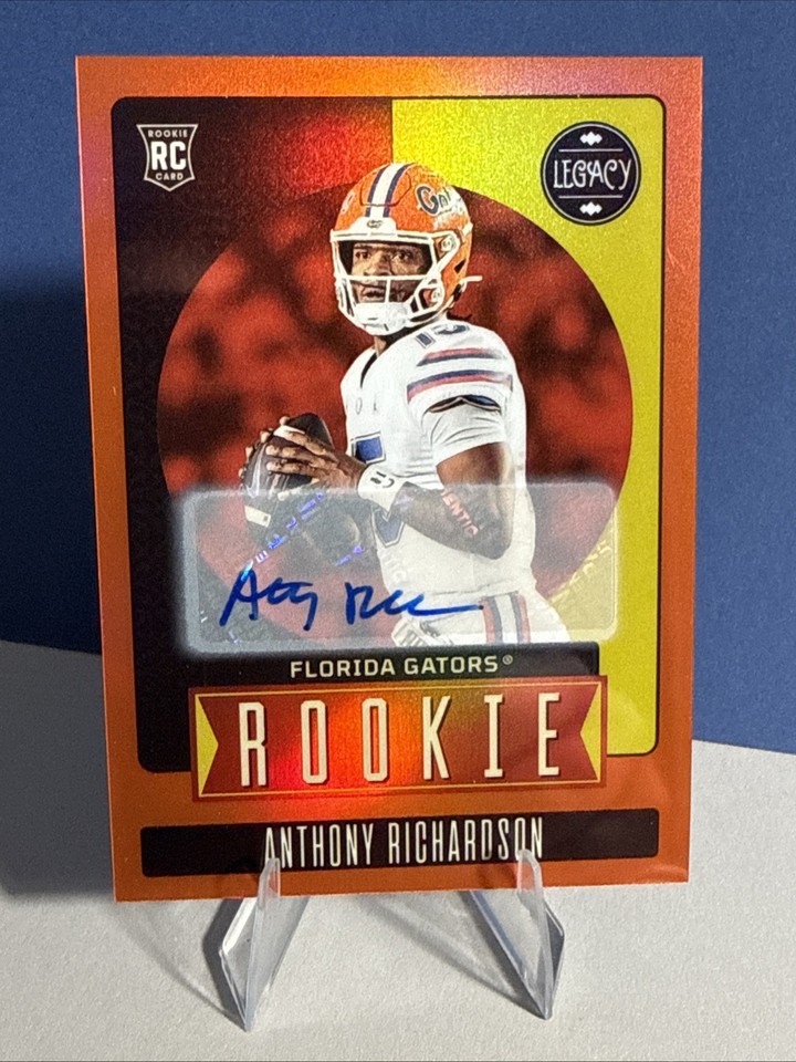 2023 Panini Legacy Anthony Richardson RC #154 Orange Prizm Auto /49 | eBay