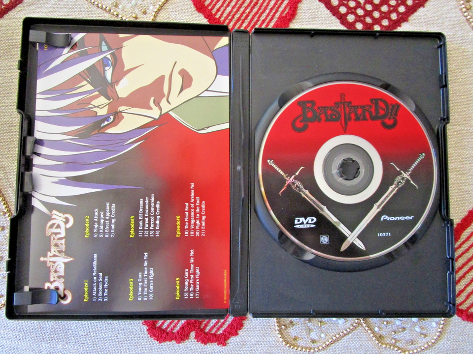Bastard!! Complete Collection DVD 6 OVA Episodes Pioneer Anime Region 1 ...