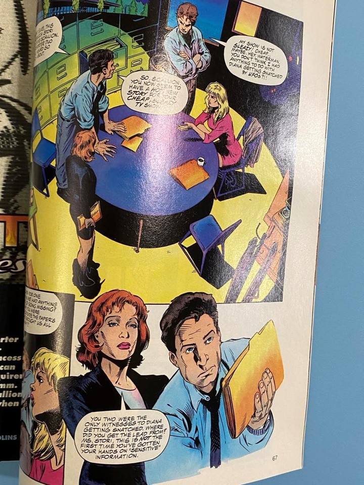 1996 BEACHUM Cover ~ RICHARD CORBEN ~ RICK MAYS ~ X FILES Parody ~ PH ...