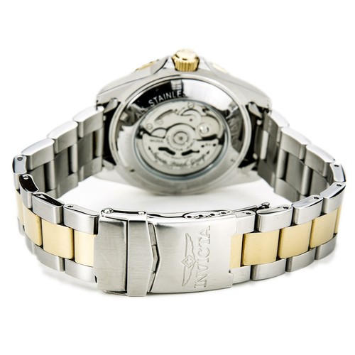 Invicta Pro Diver 8927OB Two Tone Gold Steel Black Dial Automatic Men's ...