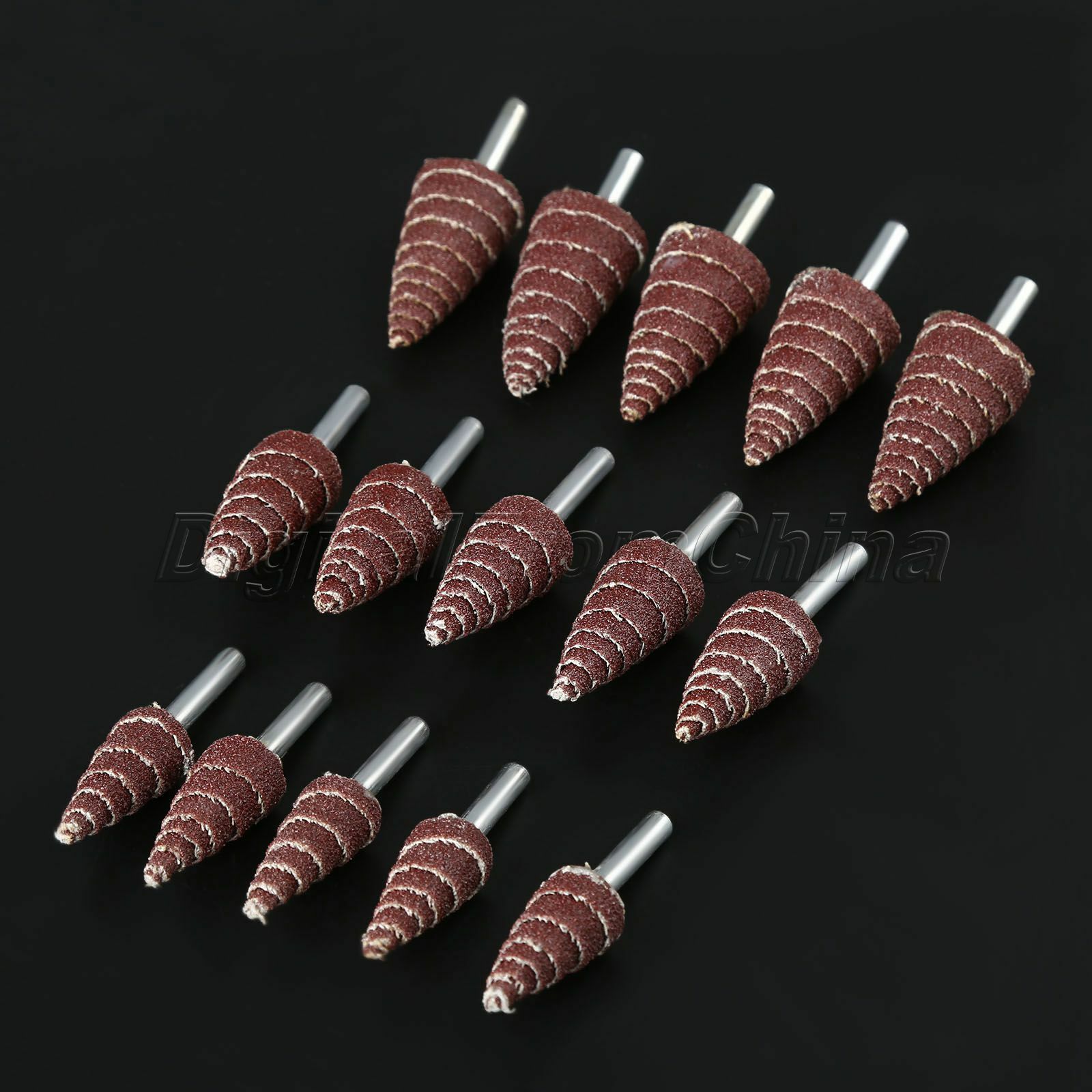 15pcs Mix Cone Abrasive Cloth Sanding Sandpaper Flap Wheel Polishing ...