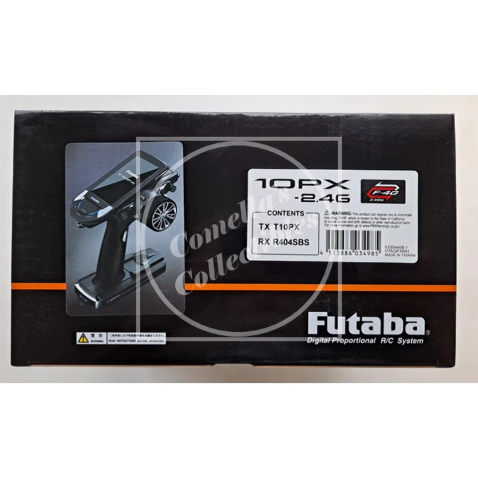 Futaba 10PX 10CH 2.4GHz T-FHSS Surface Radio System with R404SBS ...
