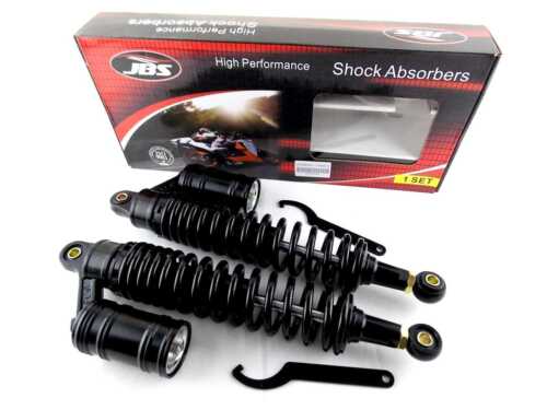 YAMAHA TT500 380mm JBS REAR AIR NITROGEN CELL SHOCK ABSORBERS BLK | eBay