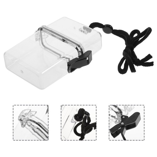 Portable Waterproof Box for Swimming Keys Money Storage Case | eBay