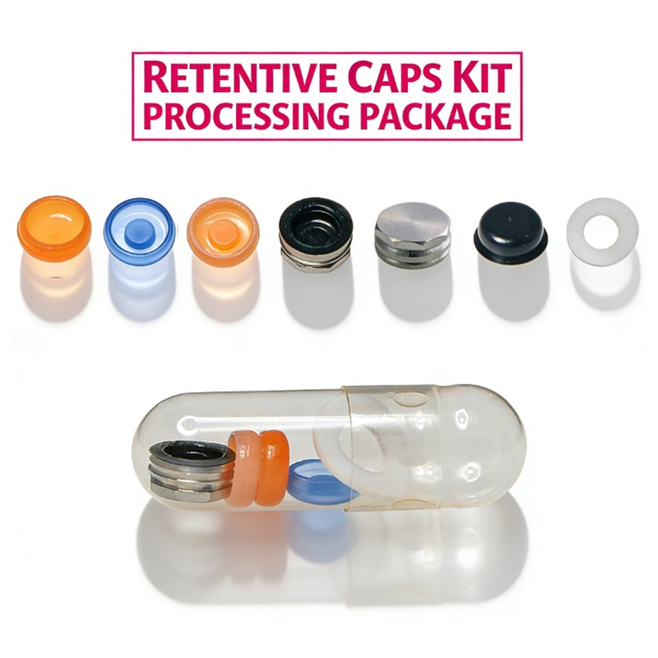 US Overdenture Fit Zest Locator Ti Abutment Retention Caps Hiossen ...