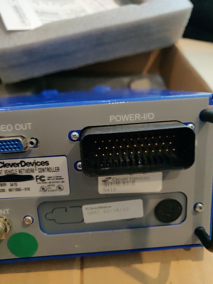 CLEVER DEVICES IVN 2 Intelligent Vehicle Network® (IVN®) | eBay