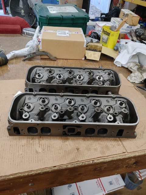 1965 Chevrolet 396 Cylinder Heads Big Block 3856206 (883) for sale ...