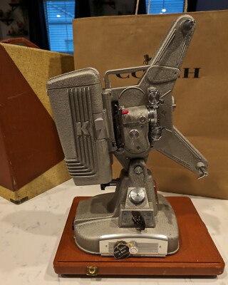 Vintage Keystone Regal K-109D 8 mm Film Projector with Case And Manual ...