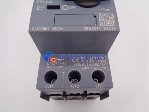 1PCS New & Genuine Siemens circuit breaker 3RV2011-1DA15 | eBay