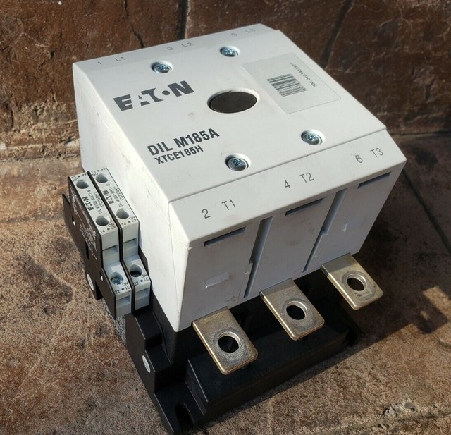 Eaton DIL M185a Coil XTCE185H Contactor 3-pole 100-120v / 50-60 Hz for ...