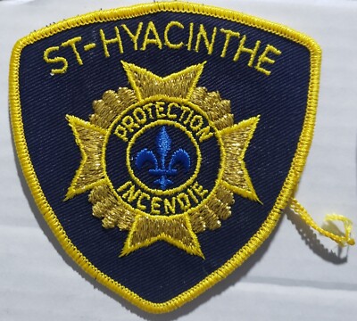 CANADA QUEBEC ST-HYACINTHE F.D. FIRE DEPARTMENT PROTECTION INCENDIE ...