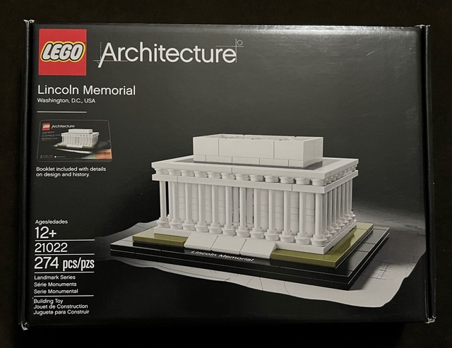 LEGO LEGO ARCHITECTURE: Lincoln Memorial (21022) for sale online | eBay