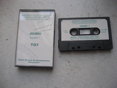 jeu thomson to7 jeumo cassette 1 boite abimée | eBay