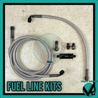 B Series AEM Fuel Rail kit with AEM Style Regulator for Honda Acura B16 ...