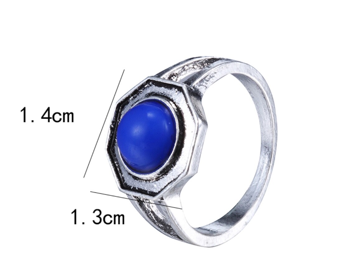 THE ORIGINALS Mikaelson Family Vampire Lapis Lazuli Daylight Ring Klaus ...