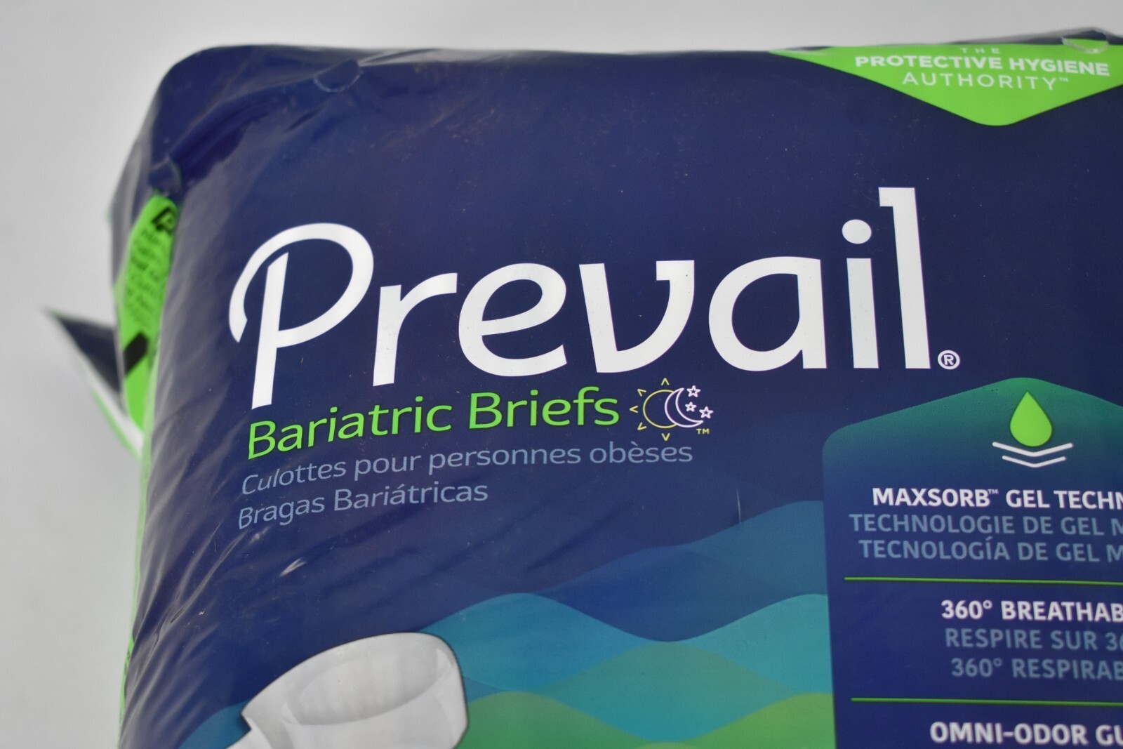Prevail Bariatric Briefs Specialty Heavy Absorbency 10 Pack ...