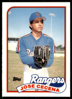 1989 Topps Tiffany #683 Jose Cecena NM-MT Rangers | eBay