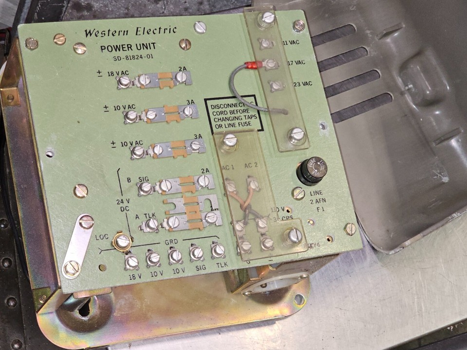WESTERN ELECTRIC POWER UNIT SUPPLY 30-81824-01 | eBay