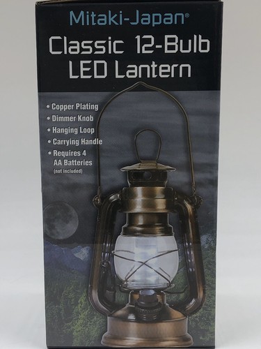 12-Bulb LED Lantern ~ Classic Camping Lamp ~ Mistaki-Japan ~ Elant12 | eBay