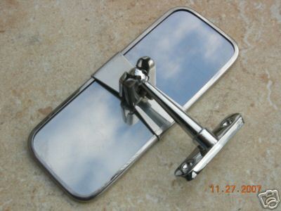 KIT CAR COBRA HOT ROD AUSTIN HEALEY REAR VIEW MIRROR | eBay