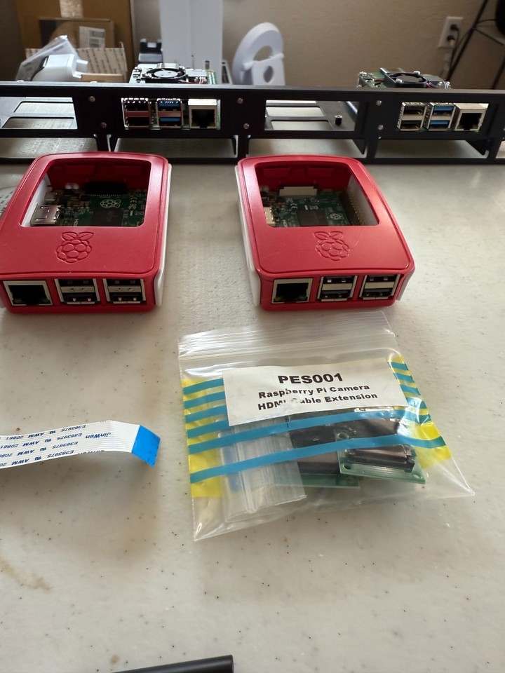 Massive Raspberry Pi Lot - 10+ Boards, Cameras, Modems, POE, Smart Home ...