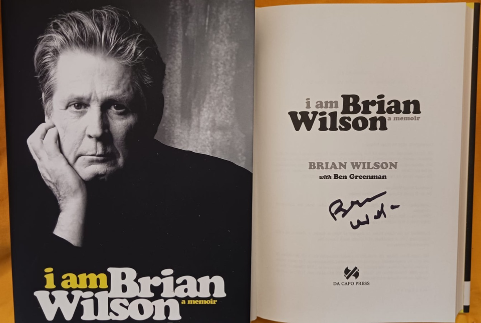 SIGNED BY BRIAN WILSON~ I Am Brian Wilson: A Memoir~HCDJ BRAND NEW NOT ...